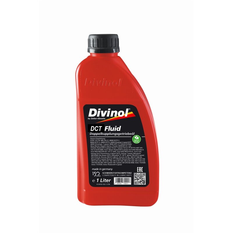 Divinol DCT Fluid Doppelkupplungsgetriebeöl