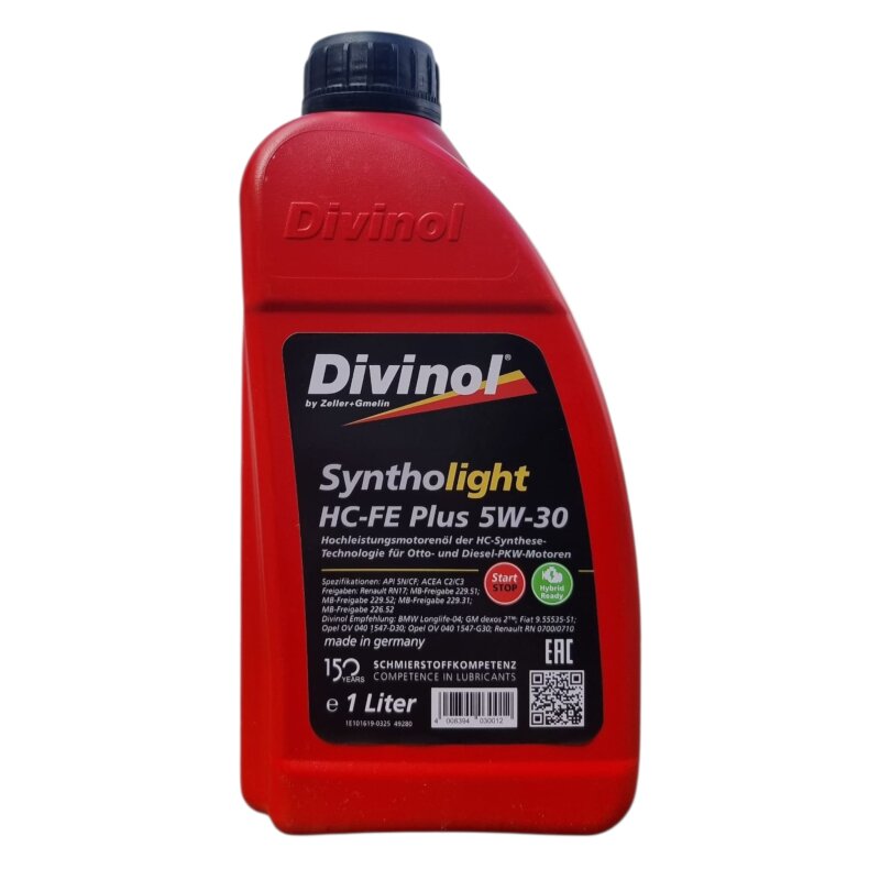 Divinol Syntholight HC-FE Plus 5W-30