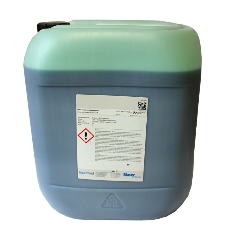 Blaser B-COOL MC 600, 208 Liter wassermischbarer Kühlschmierstoff.