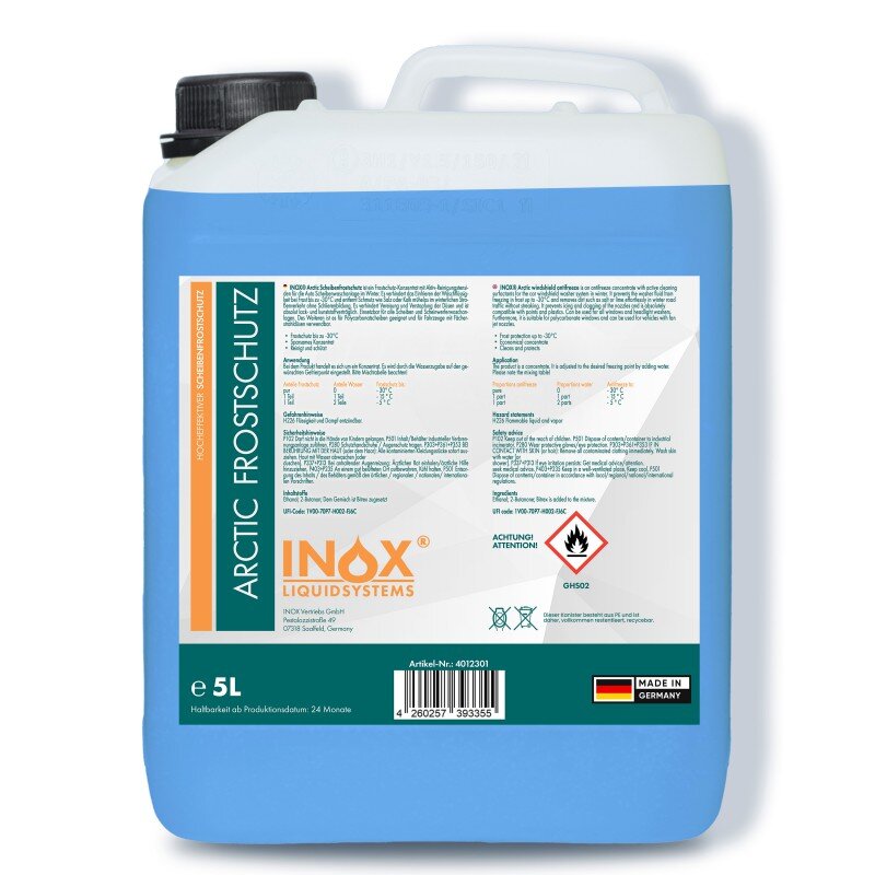 INOX Artic Scheibenfrostschutz Konzentrat bis - 35C.