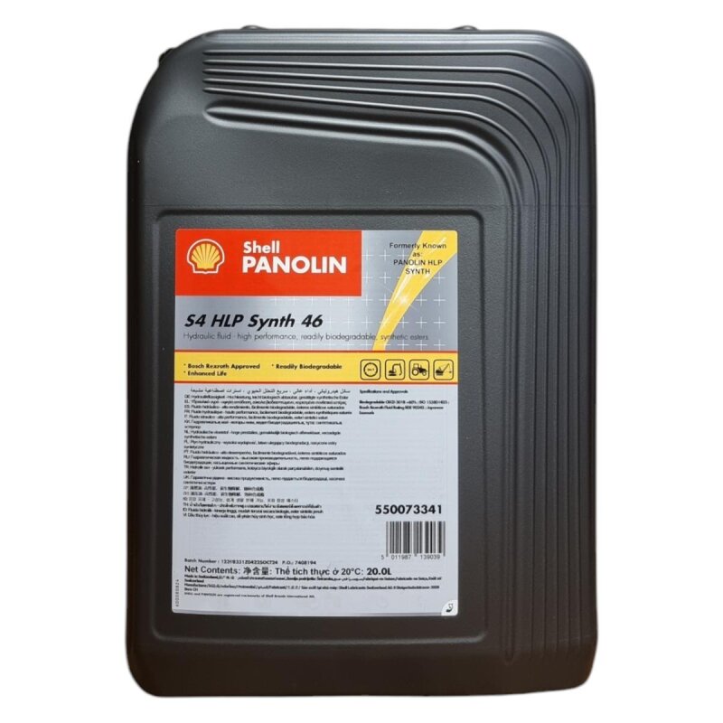 Shell Panolin HLP Synth 46, Hydraulikflüssigkeit vom Typ biologisch a